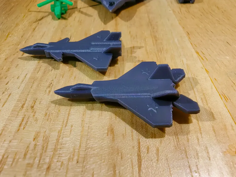 F-22 Raptor - Miniature - Length 36, Material 2g by TianMen ProgramMakerWorld: Download Free 3D ...