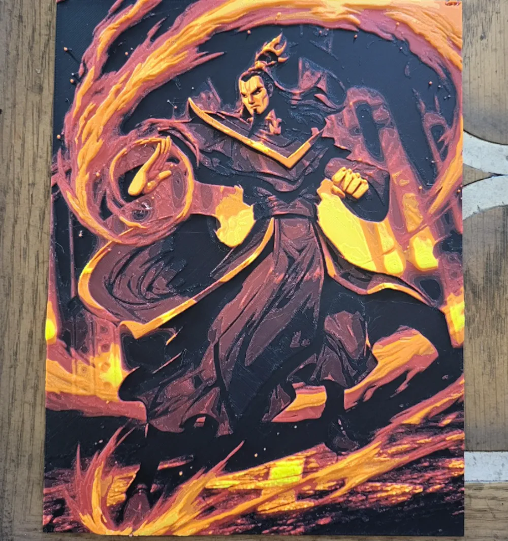 Firelord Ozai from Avatar the Last Airbender! by OjaiPrinting - MakerWorld