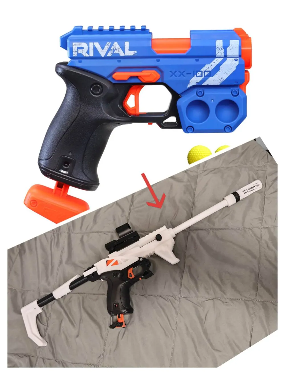 Nerf Knockout kit / Pull-String Dragon Launcher (no hardware) by ...
