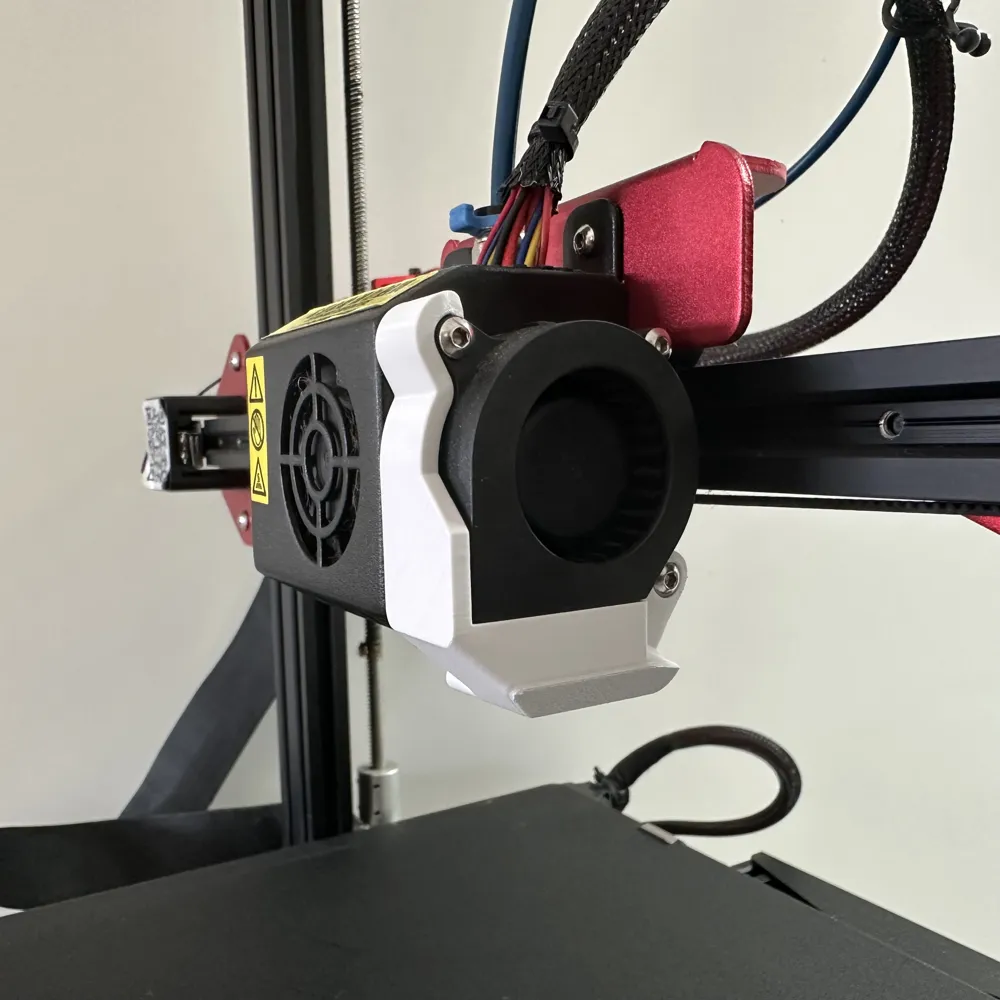 Creality CR-10S Pro V2 Fan Duct by RiseOfThePrint MakerWorld: Download ...