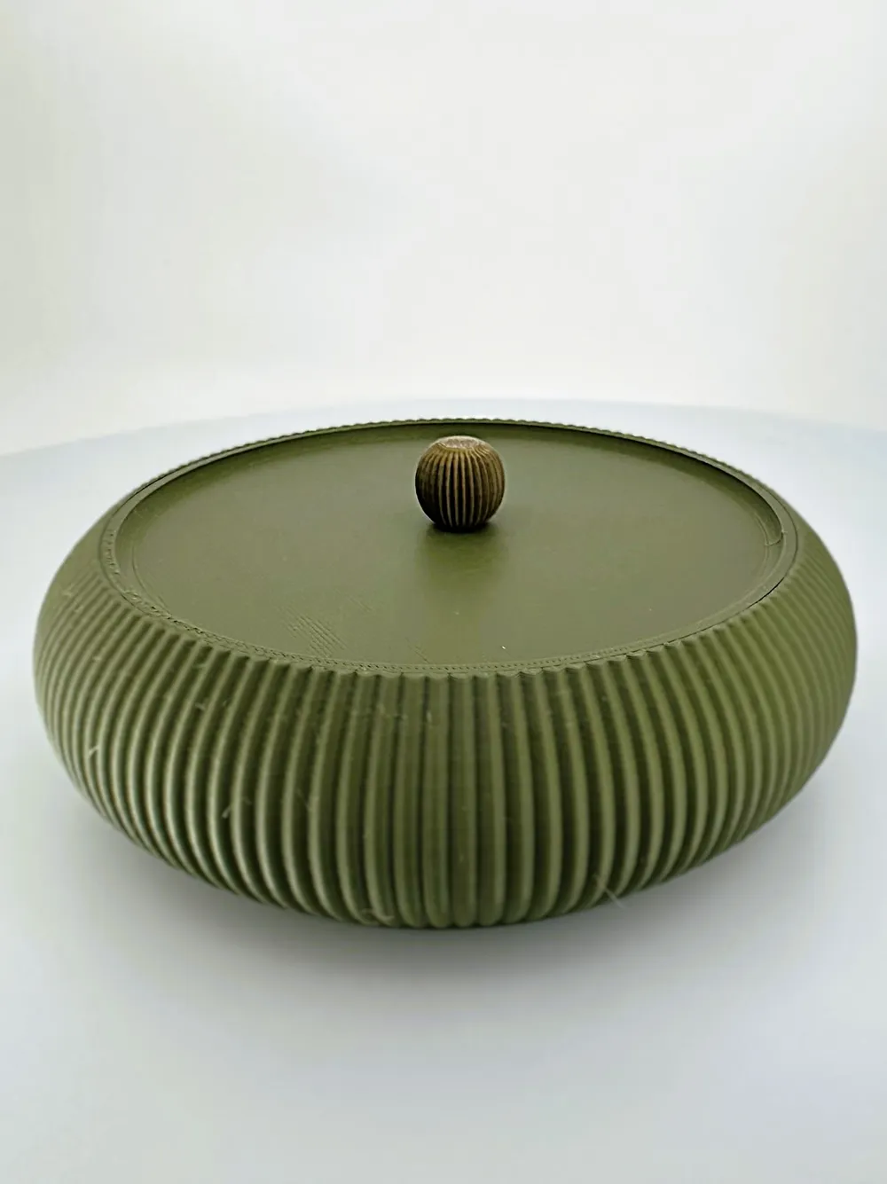 Jewelry box V2 - Ribbed pattern - Free 3D Print Model - MakerWorld
