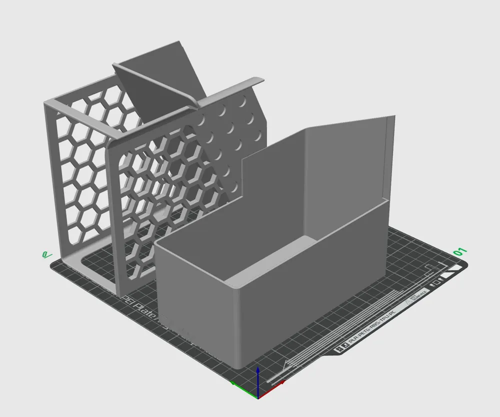 Poop Chute slide/basket For X1/ P1 rotating drawer by MrtAlways ...
