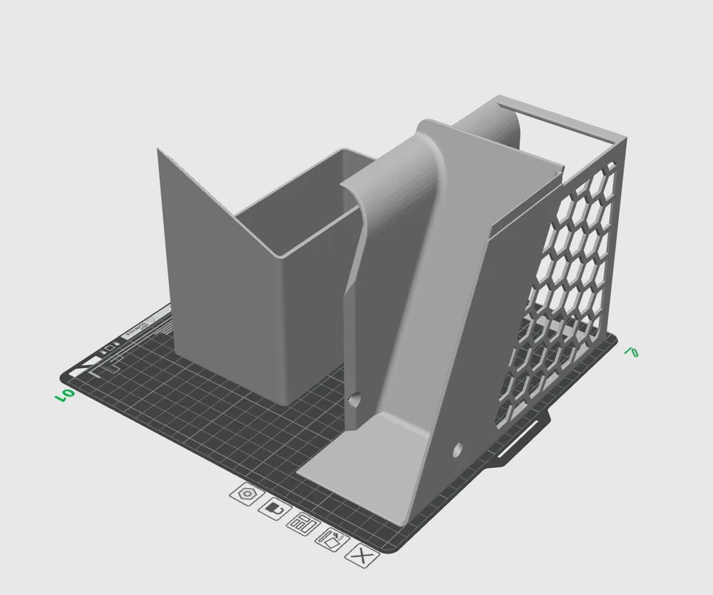 Poop Chute slide/basket For X1/ P1 rotating drawer by MrtAlways ...