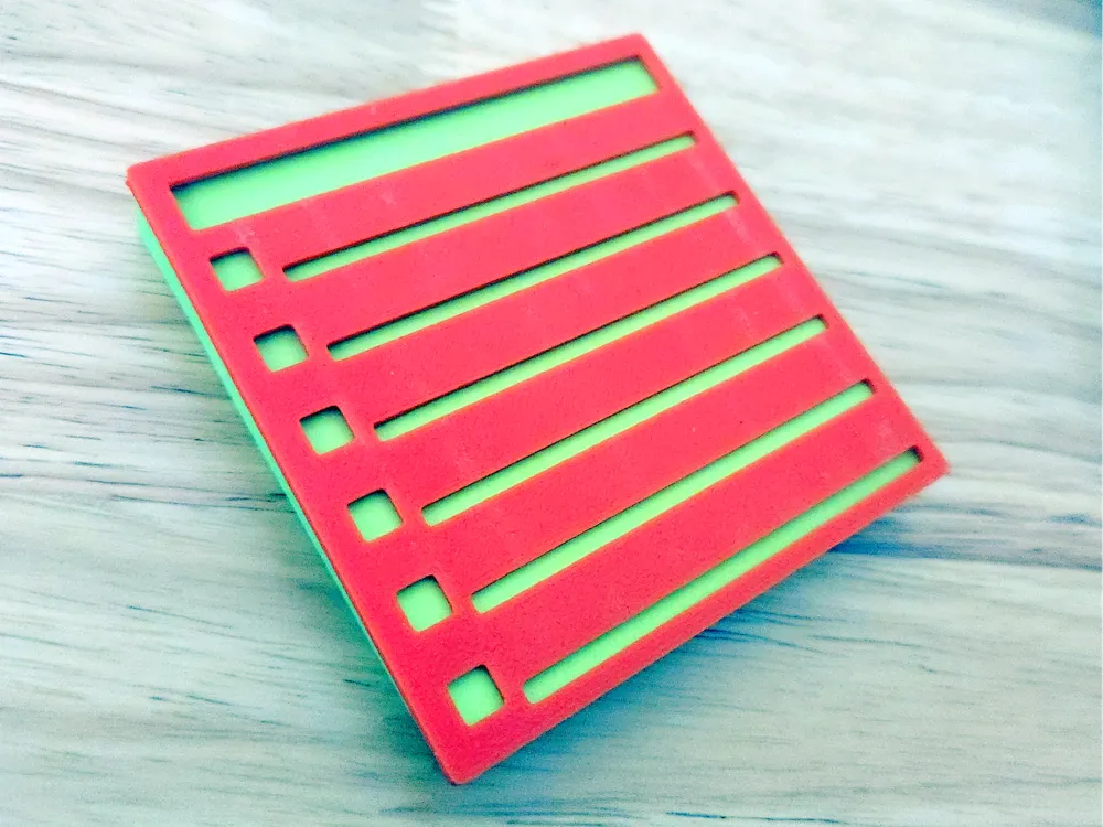 Post-it Sticky Note 77x77mm Checkbox Template by Print.3d - MakerWorld