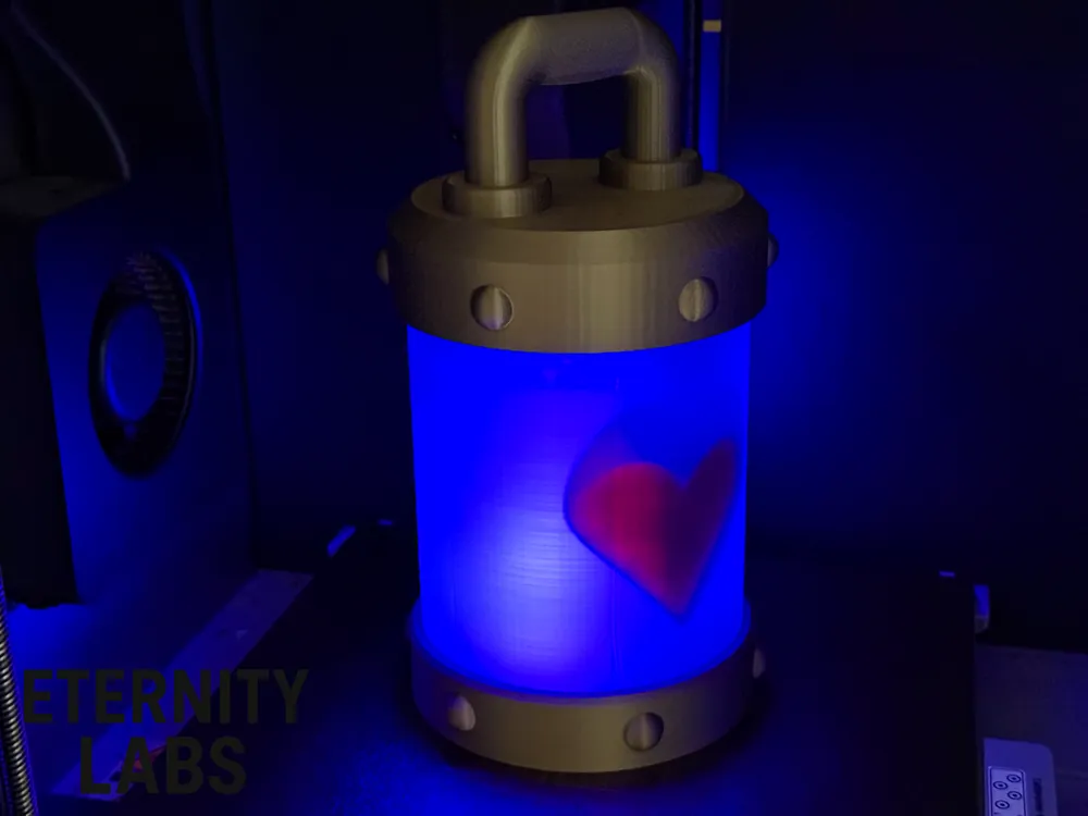 Steampunk Heart Containment Unit by Eternity Labs MakerWorld: Download ...