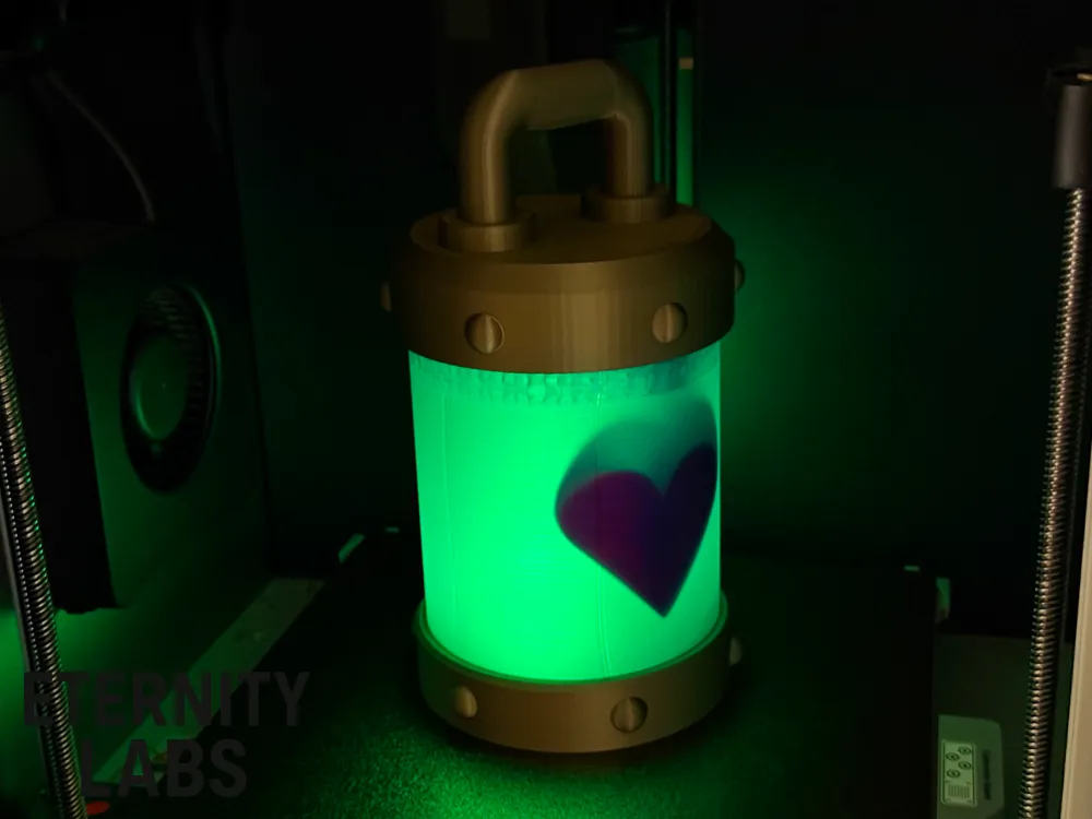 Steampunk Heart Containment Unit by Eternity Labs MakerWorld: Download ...