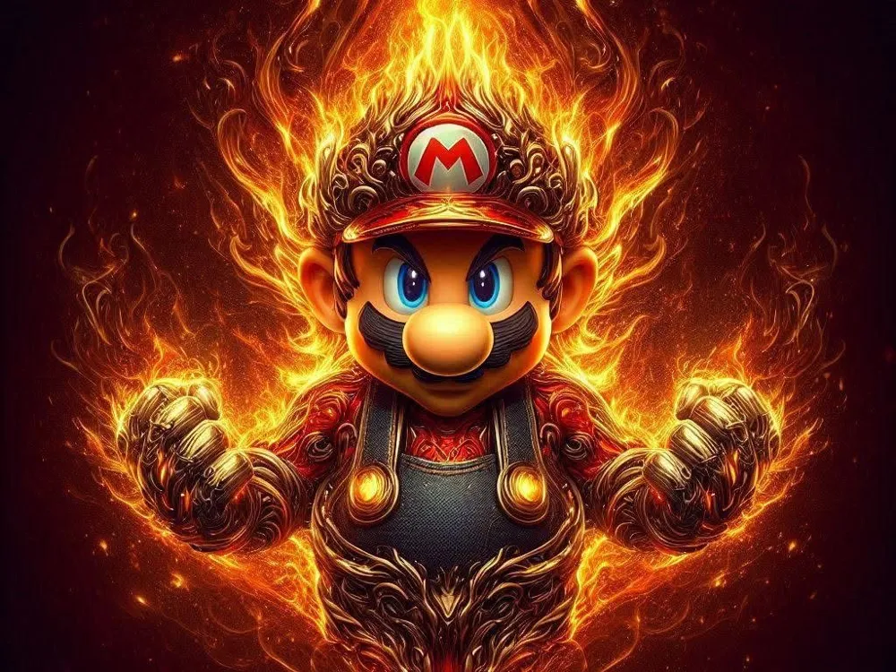 Super Mario Hueforge by B.Sz. MakerWorld: Download Free 3D Models