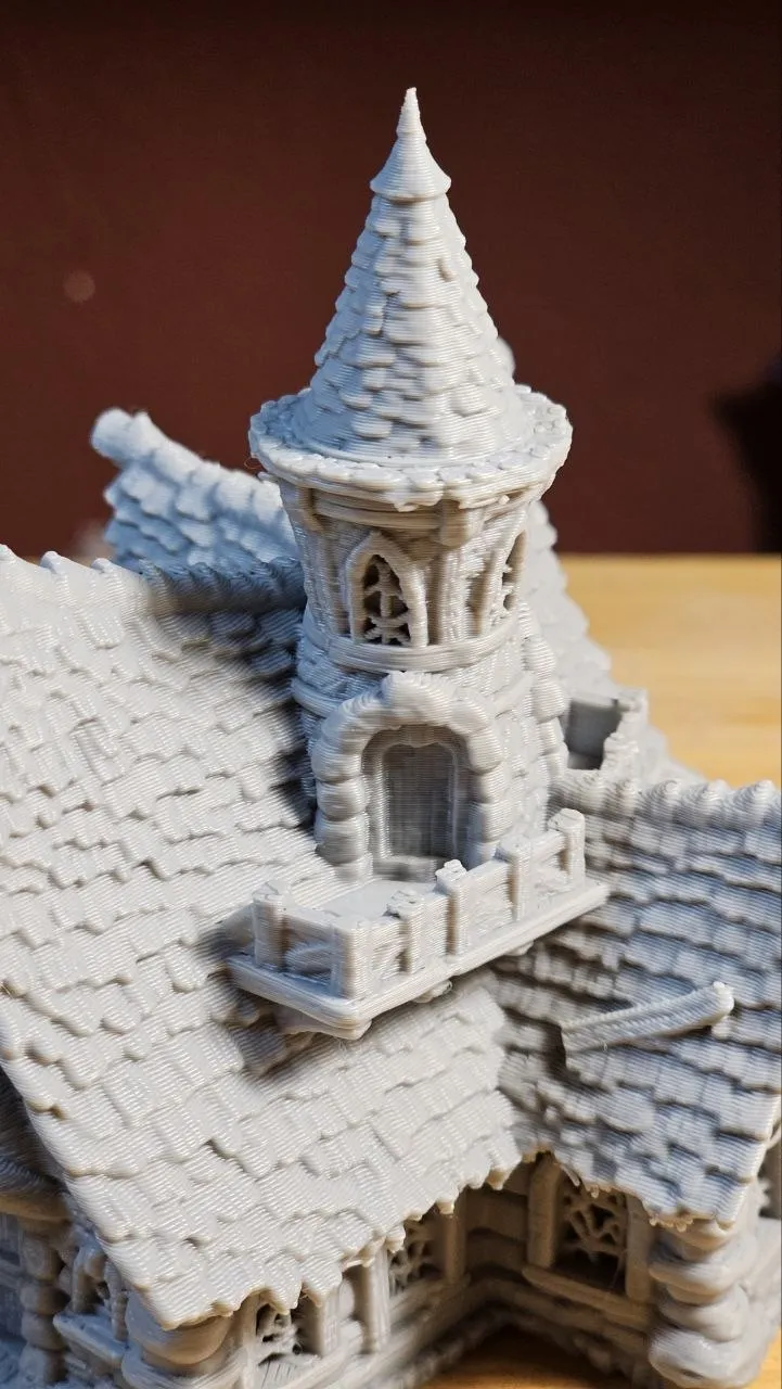Medieval Fantasy House - Magical Cottage Dioramas - Free 3D Print Model ...