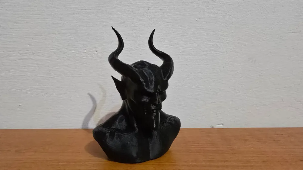 Demon Bust by Wolfík 23 - MakerWorld