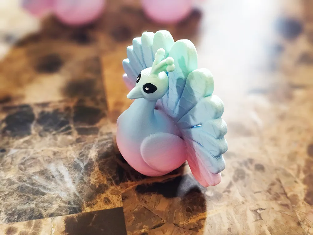 Peacock - Free 3D Print Model - MakerWorld