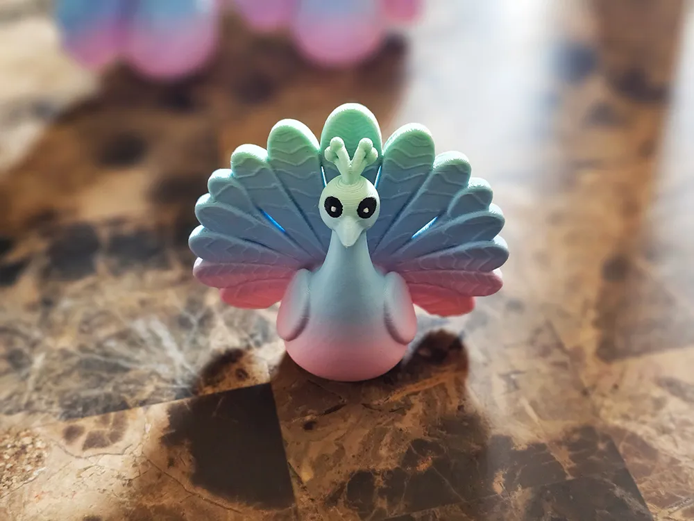 Peacock - Free 3D Print Model - MakerWorld