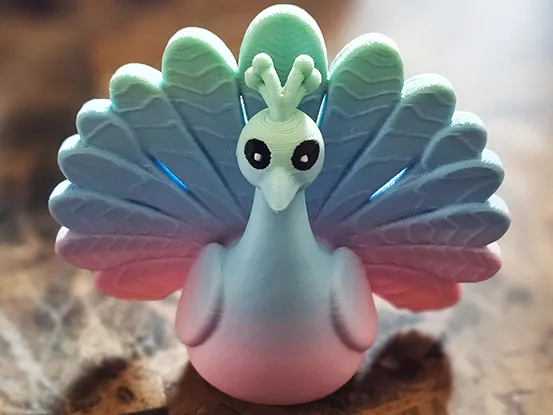 Peacock - Free 3D Print Model - MakerWorld