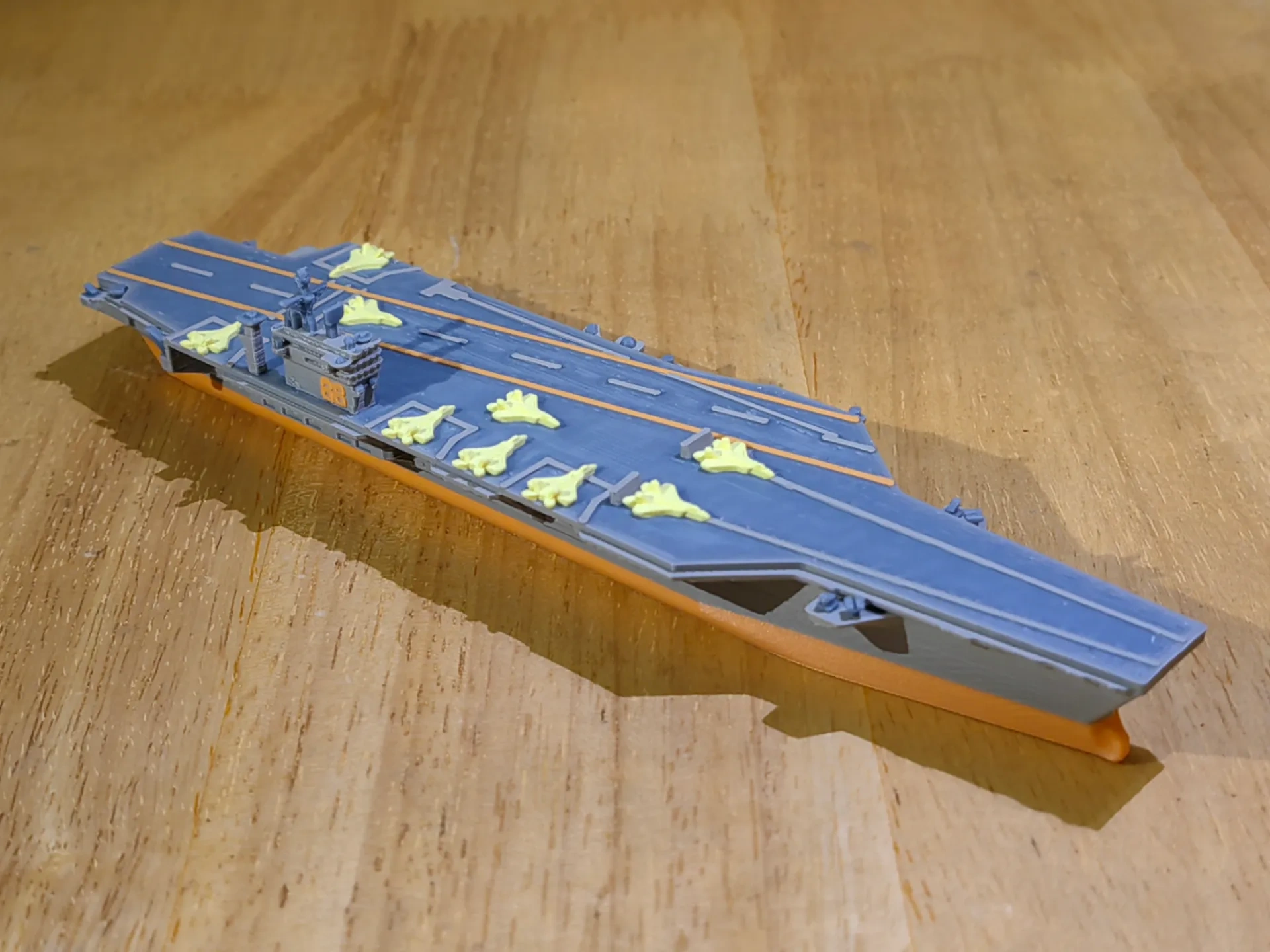 Nimitz-class aircraft carrier – 175mm long, 33g of material by 天门计划 ...