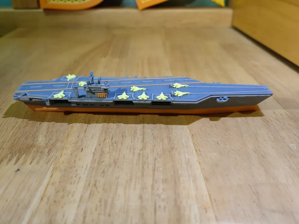 Nimitz-class aircraft carrier – 175mm long, 33g of material - Free 3D ...
