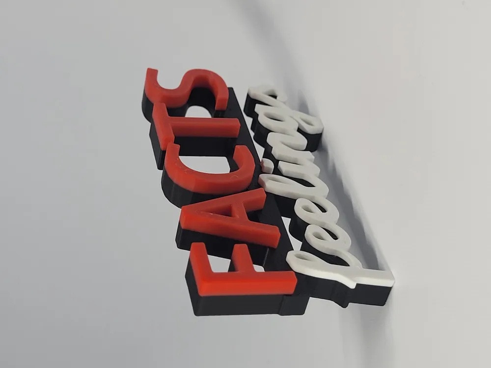 Facts over Feelings by KC3DSHOP MakerWorld: Download Free 3D Models