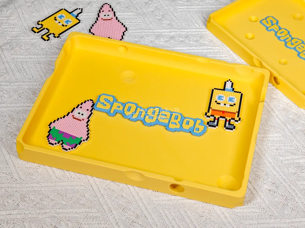 Pixel Art! SpongeBob SquarePants Tray Organizer | Patrick Star is here ...