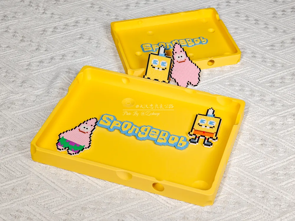 Pixel Art! SpongeBob SquarePants Tray Organizer | Patrick Star is here ...