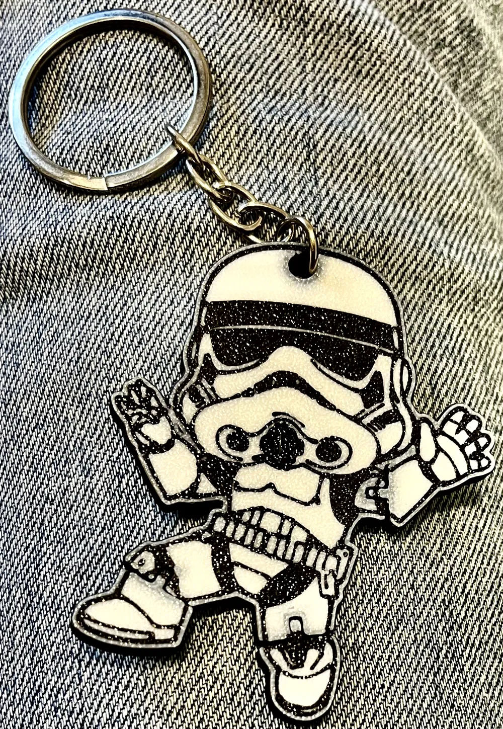 Star Wars Storm Trooper Chibi-Style | Key Chain - Free 3D Print Model ...