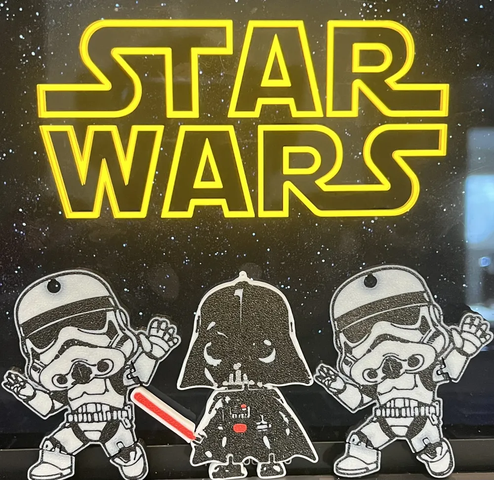 Star Wars Storm Trooper Chibi-Style | Key Chain - Free 3D Print Model ...