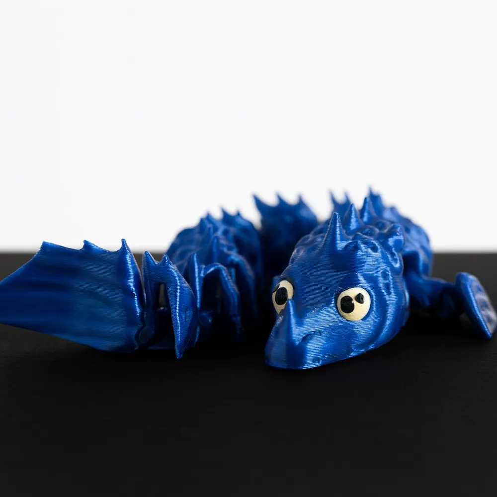 Ocean Serpent - Articulated Dragon - Free 3D Print Model - MakerWorld