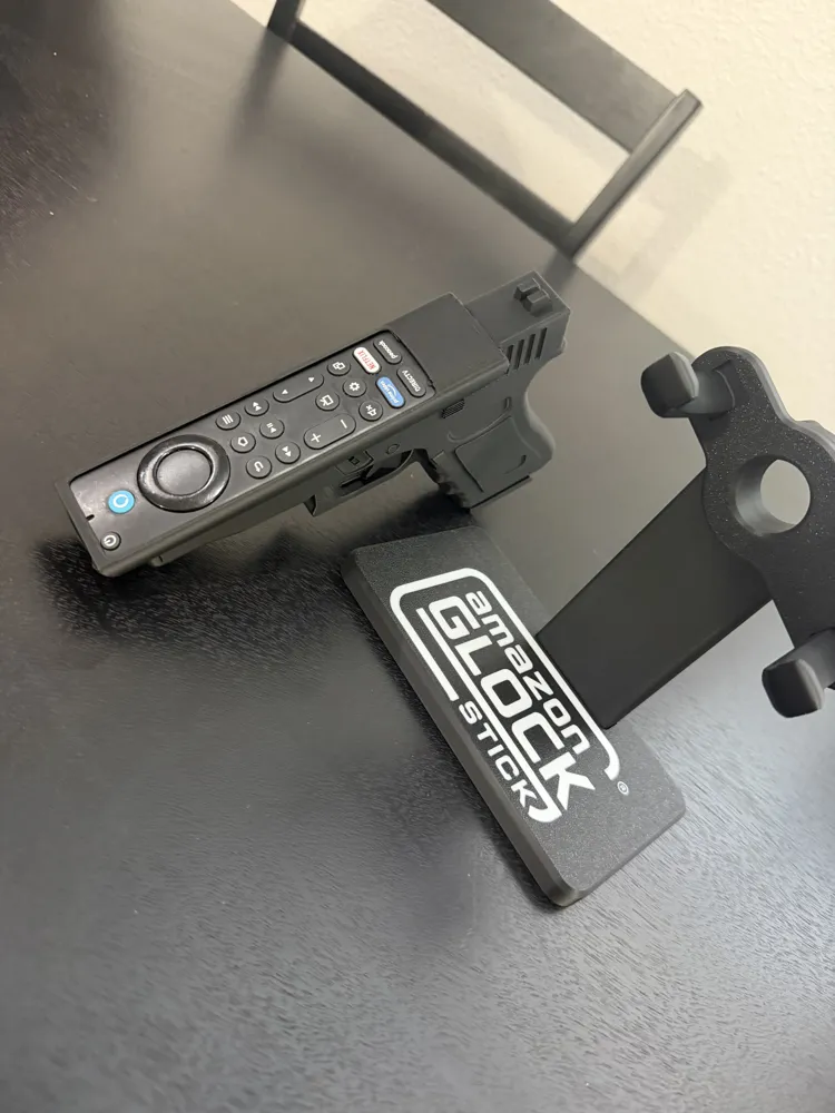 GlockStick Tactical FireTV Stand - Free 3D Print Model - MakerWorld