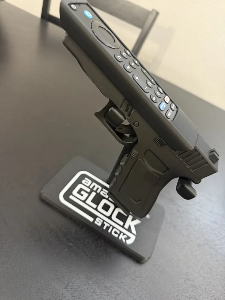 GlockStick Tactical FireTV Stand - Free 3D Print Model - MakerWorld