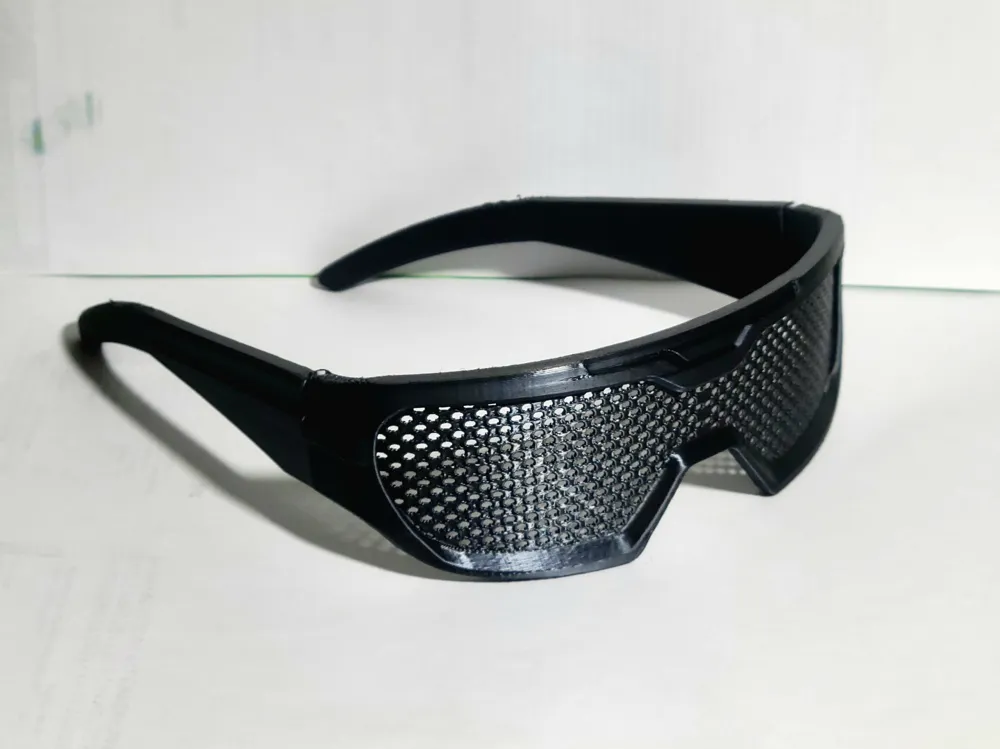 Pinhole Sunglasses - Free 3D Print Model - MakerWorld