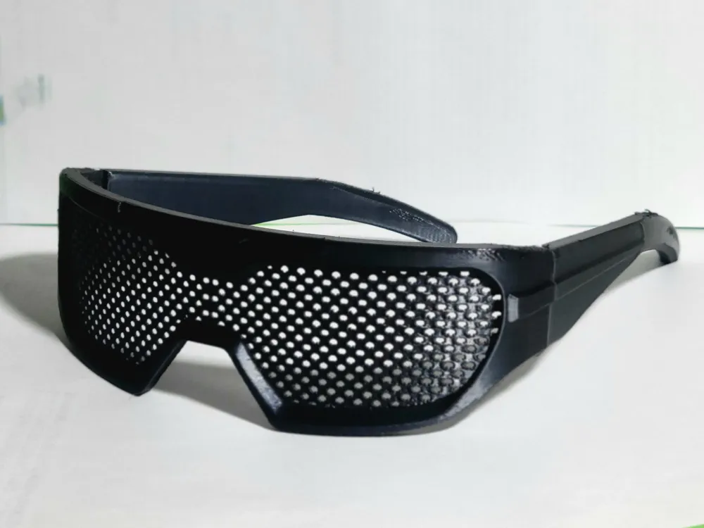 Pinhole Sunglasses - Free 3D Print Model - MakerWorld