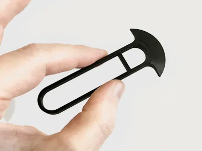 Bed scraper half moon shaped blade fast and simple HEX hexagonal ...