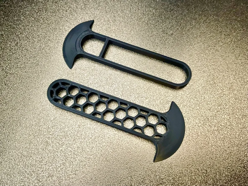 Bed scraper half moon shaped blade fast and simple HEX hexagonal ...