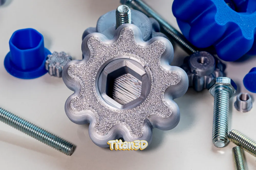 Knob for Metric Screw M2 M3 M4 M5 M6 M7 M8 M10 M12 - Free 3D Print ...