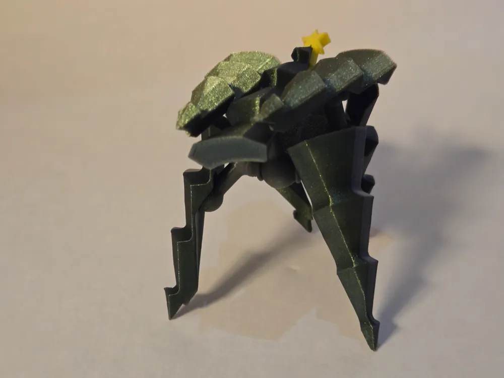 Transforming Christmas Tree Mech by N426 MakerWorld: Download Free 3D ...