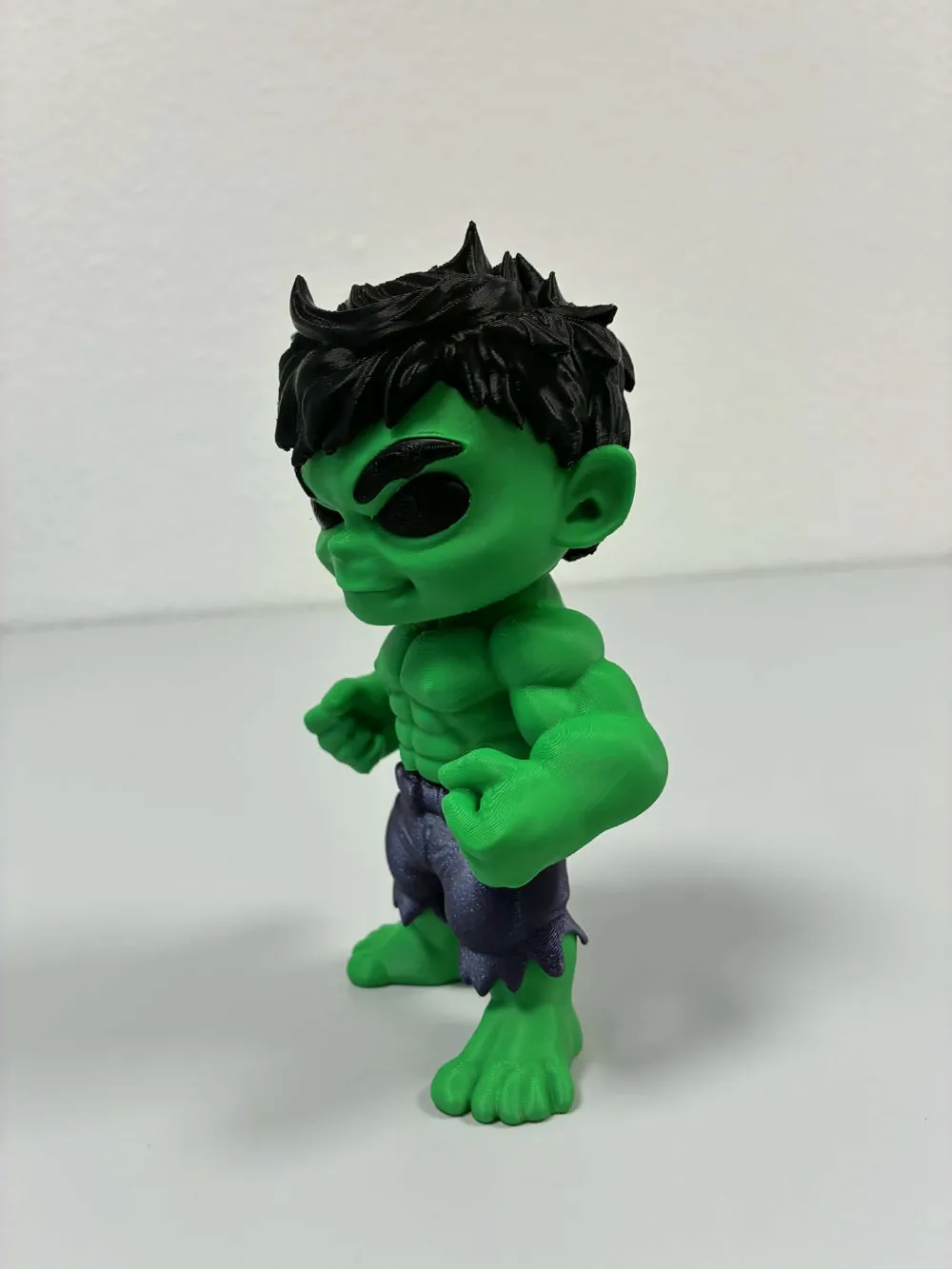 Chibi-Stil Der Unglaubliche Hulk – Kostenloses 3D-Druckmodell – MakerWorld