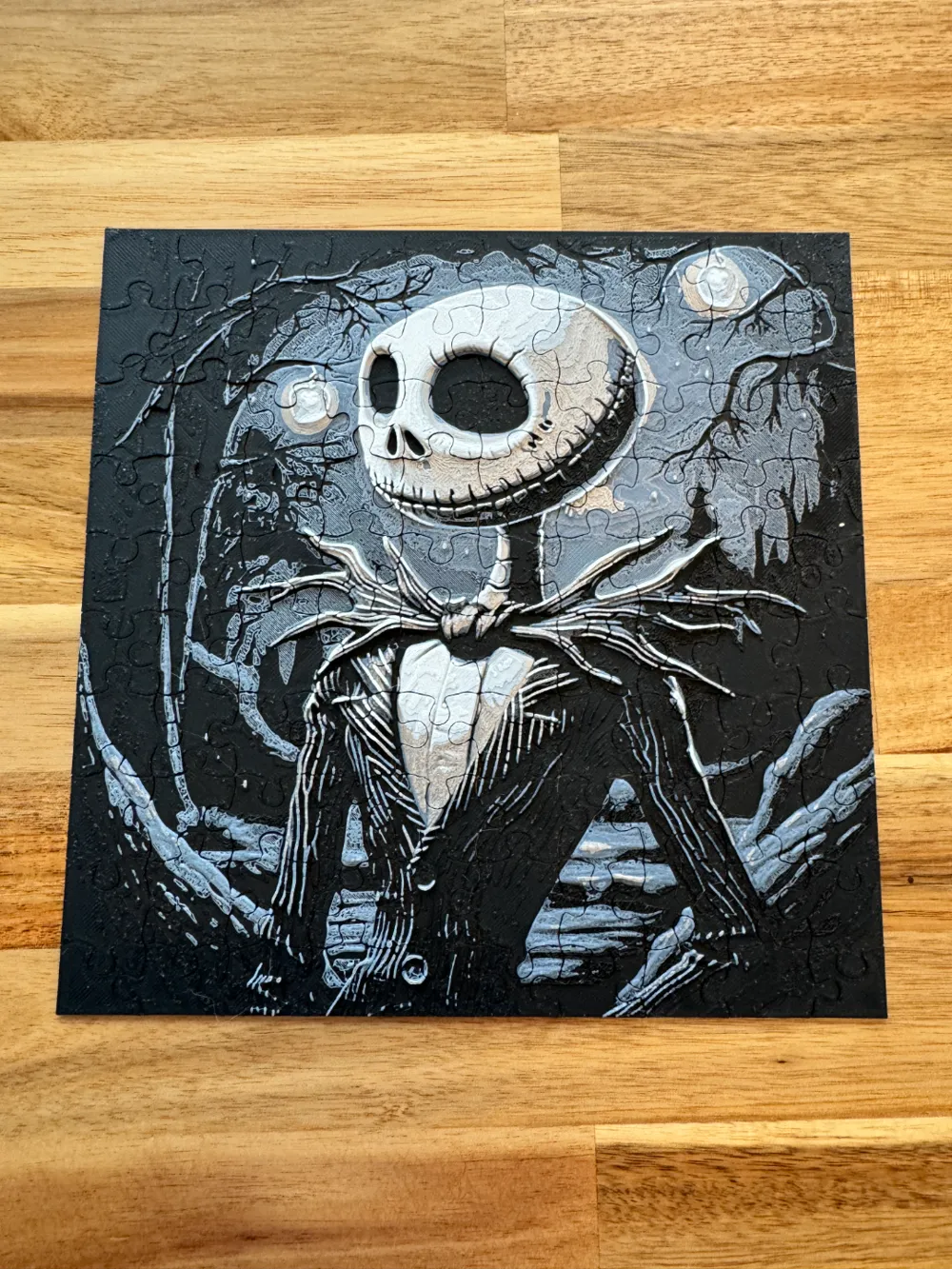 PUZZLE - Jack Skellington - Free 3D Print Model - MakerWorld
