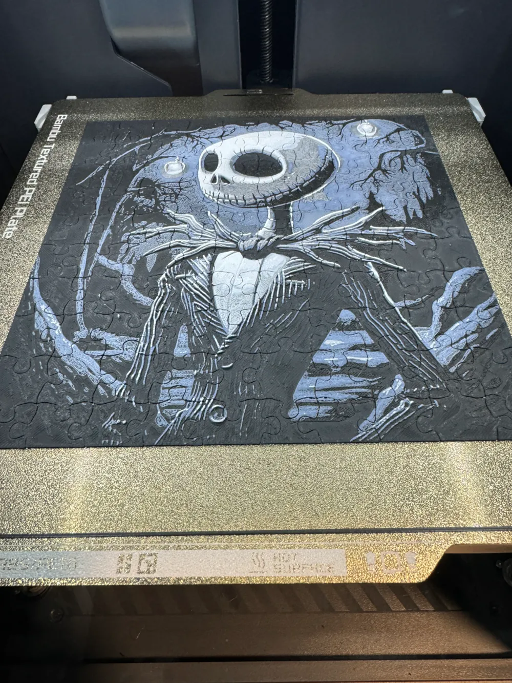 PUZZLE - Jack Skellington - Free 3D Print Model - MakerWorld