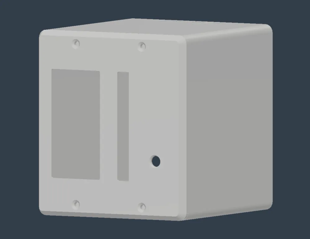 Deep Decora Electrical Box (Oversized Devices) - Free 3D Print Model ...