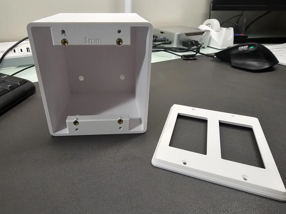 Deep Decora Electrical Box (Oversized Devices) - Free 3D Print Model ...