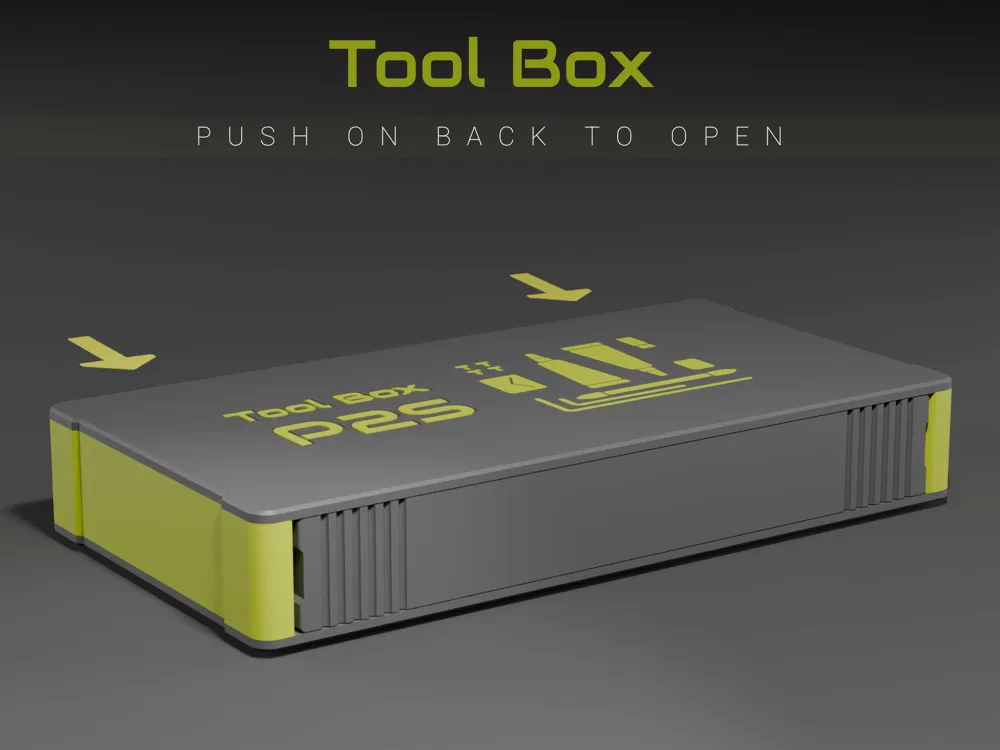 P2S Tool Box - Free 3D Print Model - MakerWorld