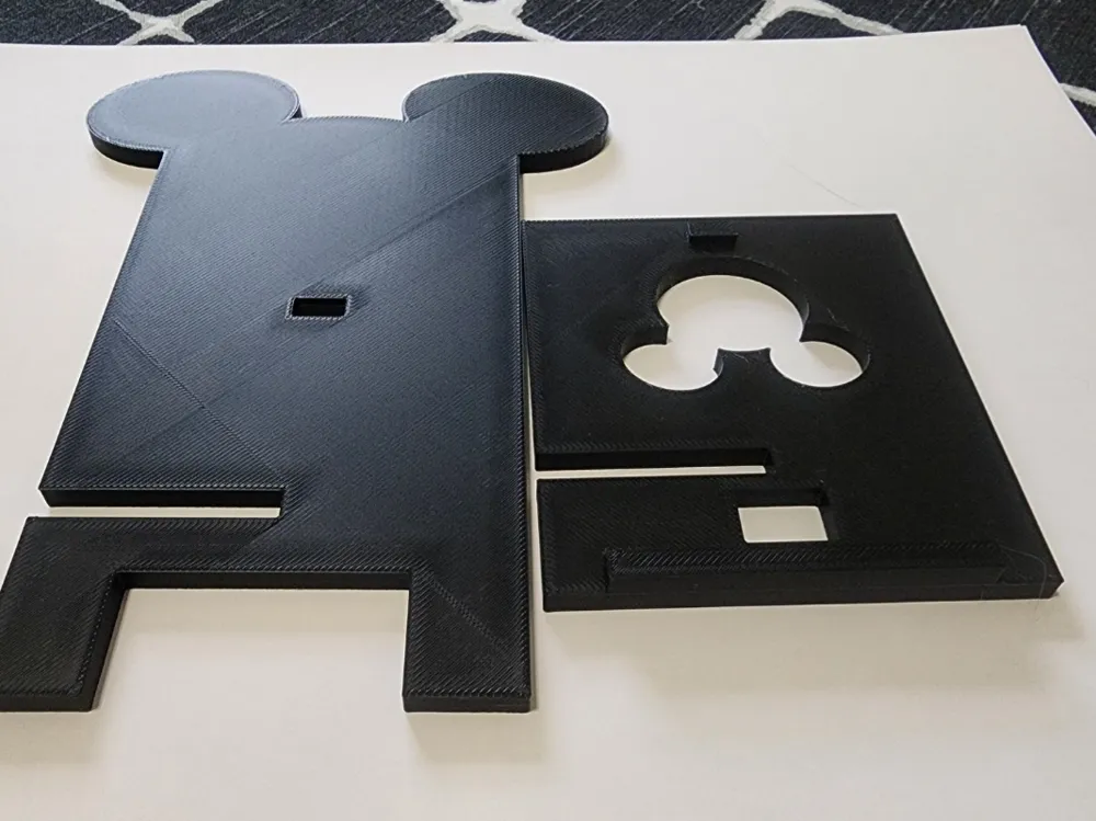 Mickey Ear Phone Stand - Free 3D Print Model - MakerWorld