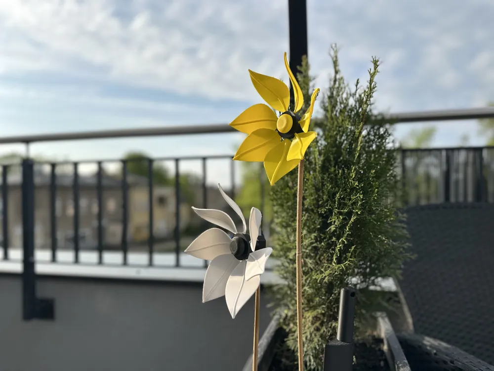 Garden Balcony Leaves Windmill by EP-3D MakerWorld: Download Free 3D Models