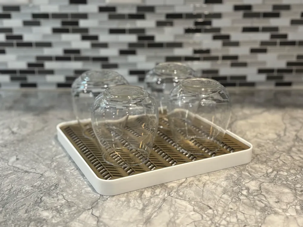 Glass drying rack heavy duty by Tinker Link - MakerWorld