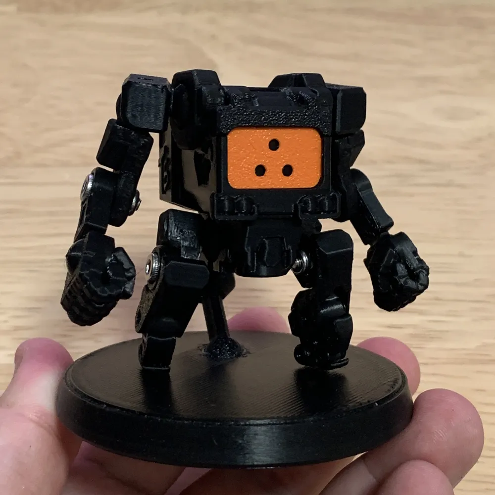 HAN Titan-6 M.A.X movable Mecha Robot - Free 3D Print Model - MakerWorld
