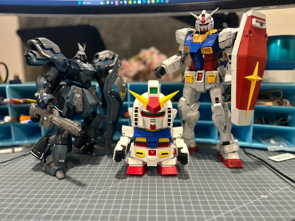 Chibi Gundam RX-78 Unleashed by dallasrebar - MakerWorld