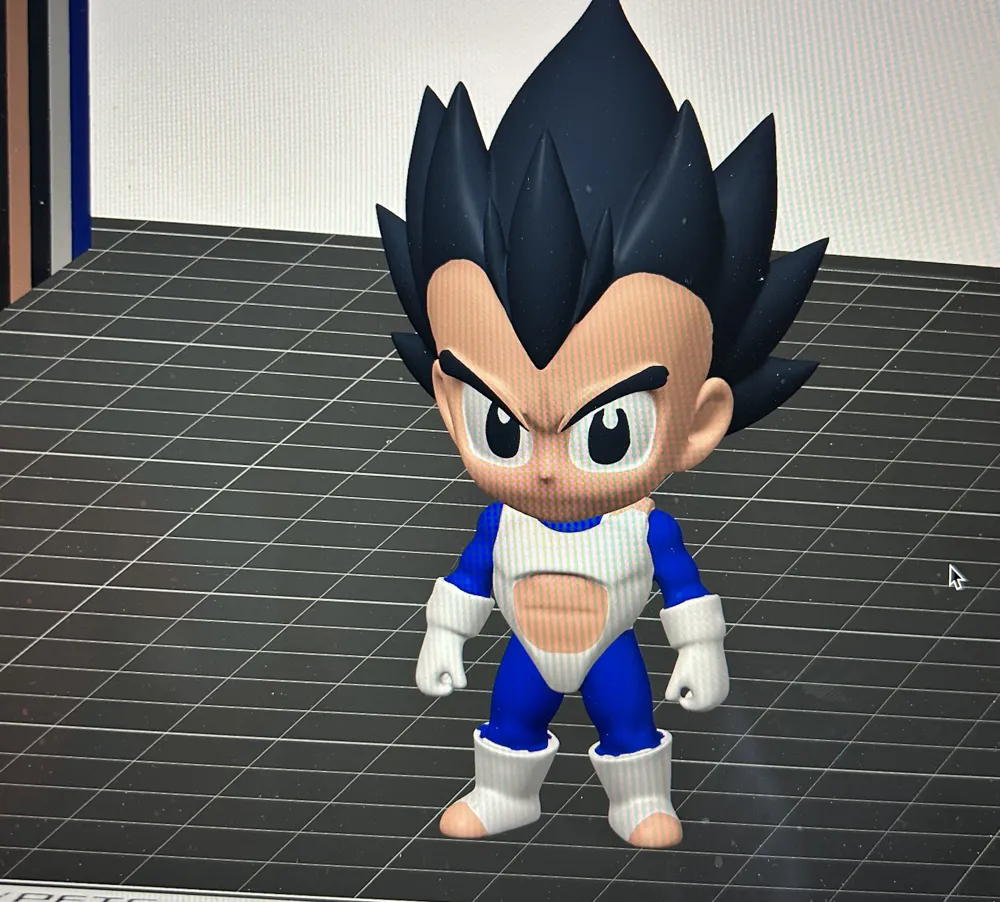 vegeta mini por christian76 MakerWorld: Descarga Modelos 3D Gratuitos