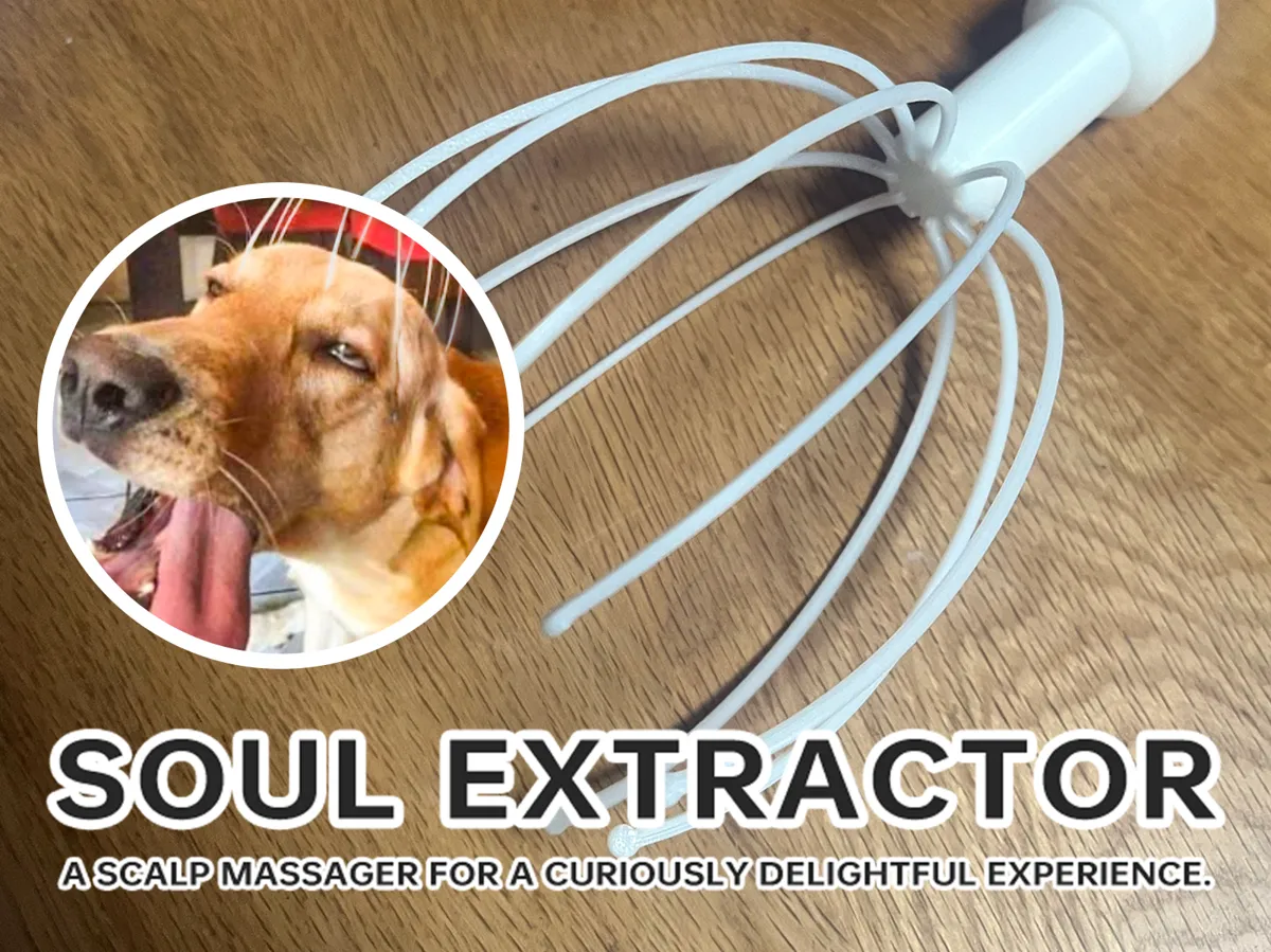 Soul Extractor - Head massager灵魂提取器 - Free 3D Print Model - MakerWorld