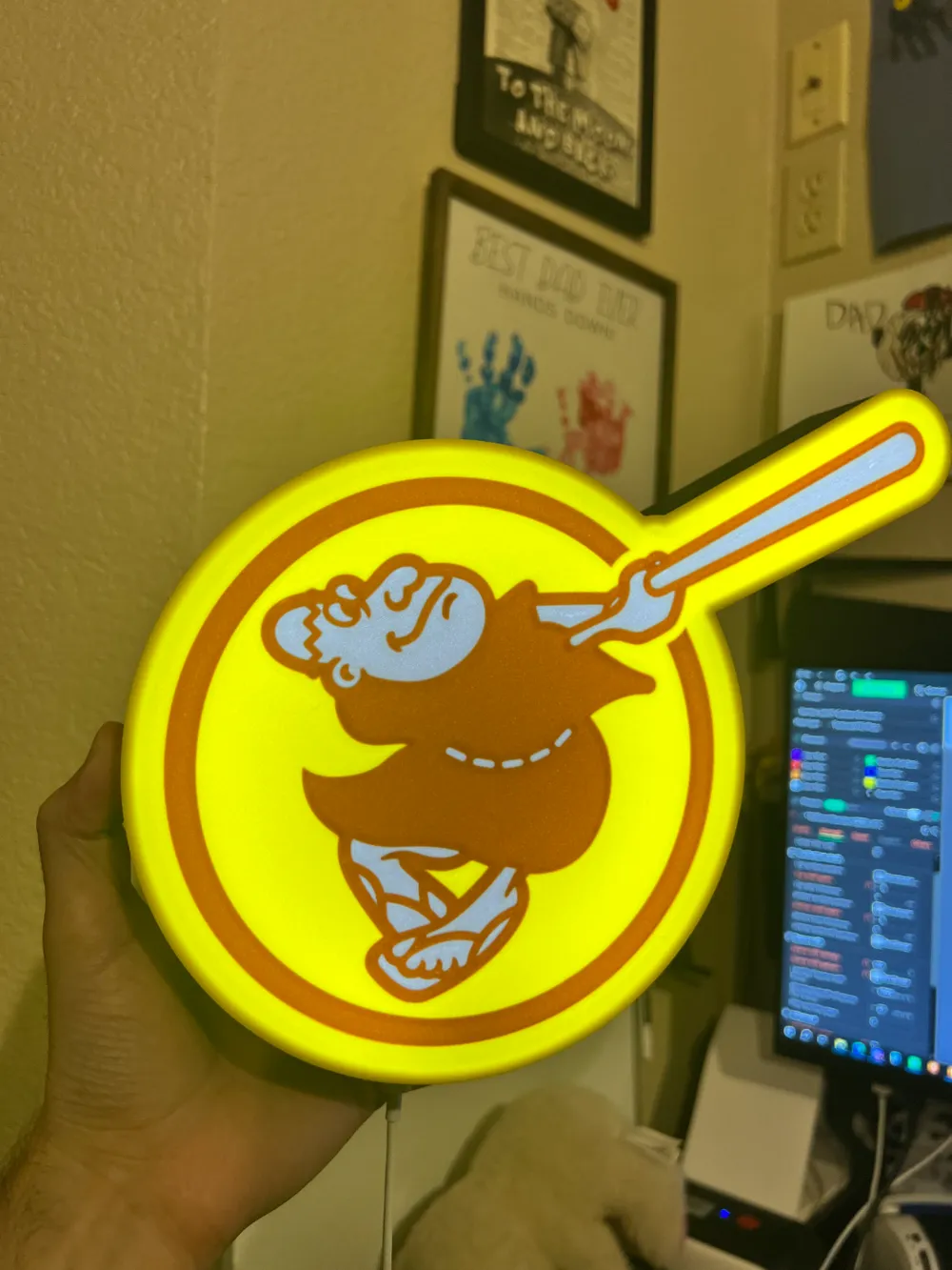 San Diego Padres Friar Lightbox by SCprintdustries - MakerWorld