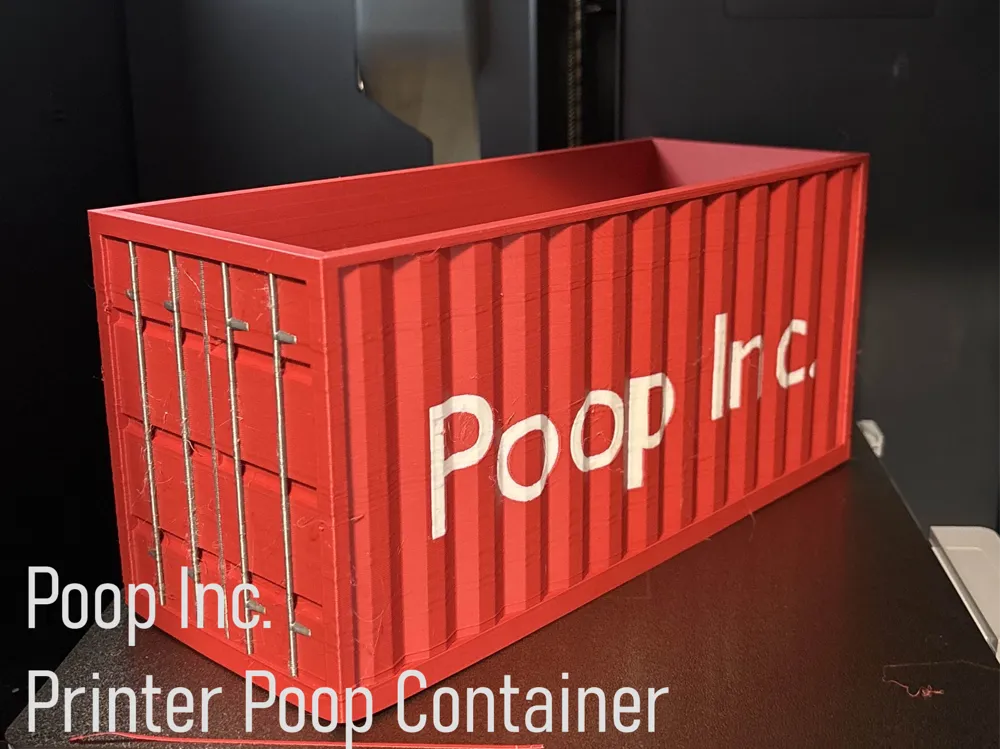 Poop Inc. Container by OmniMaker MakerWorld: Download Free 3D Models