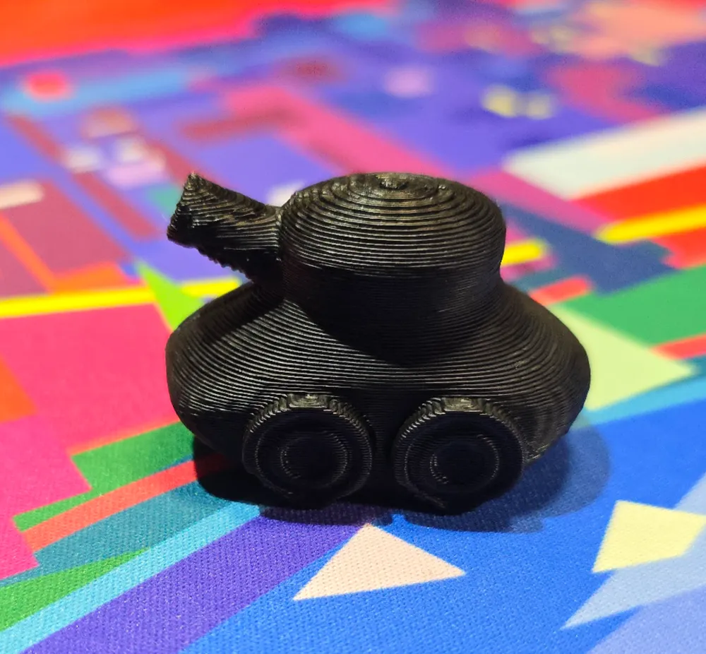 Chibi Tank (supportless) by maskedjoey - MakerWorld