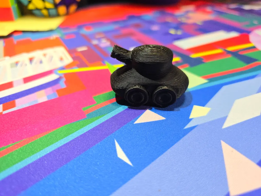 Chibi Tank (supportless) by maskedjoey - MakerWorld