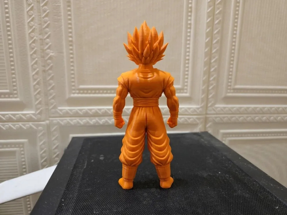 Super Saiyajin Goku (SSJ) - Free 3D Print Model - MakerWorld